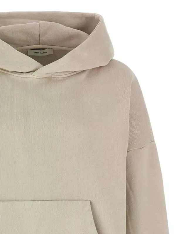 ENTIRE STUDIOS Kangaroo-pocket Hoodie - Neutrals