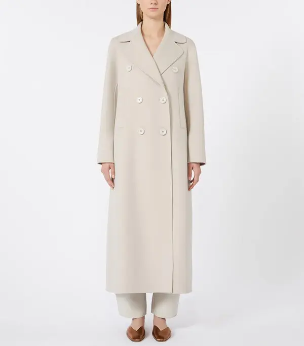 Max Mara Virgin Wool Longline Coat