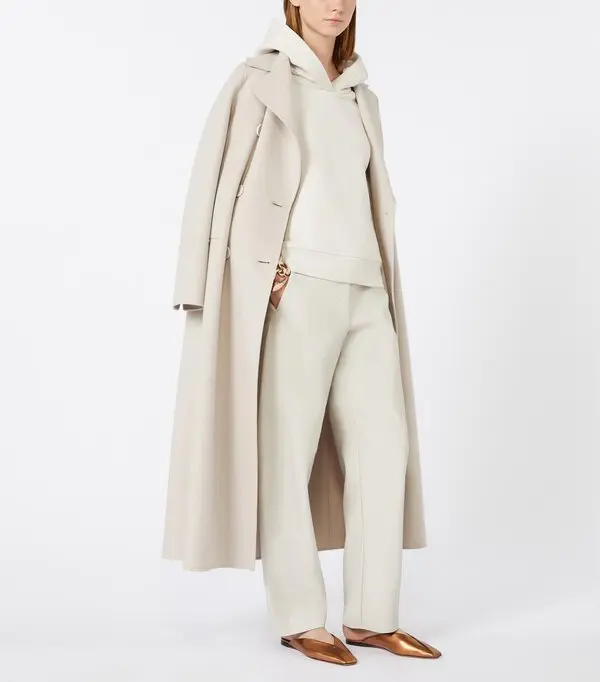 Max Mara Virgin Wool Longline Coat