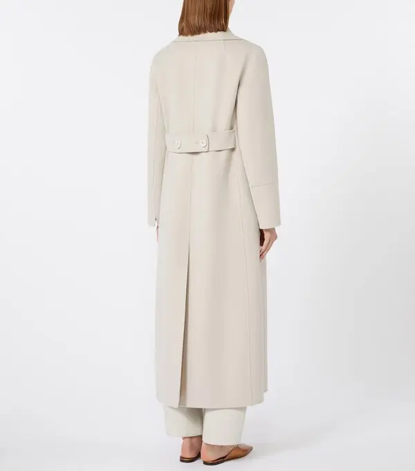 Max Mara Virgin Wool Longline Coat