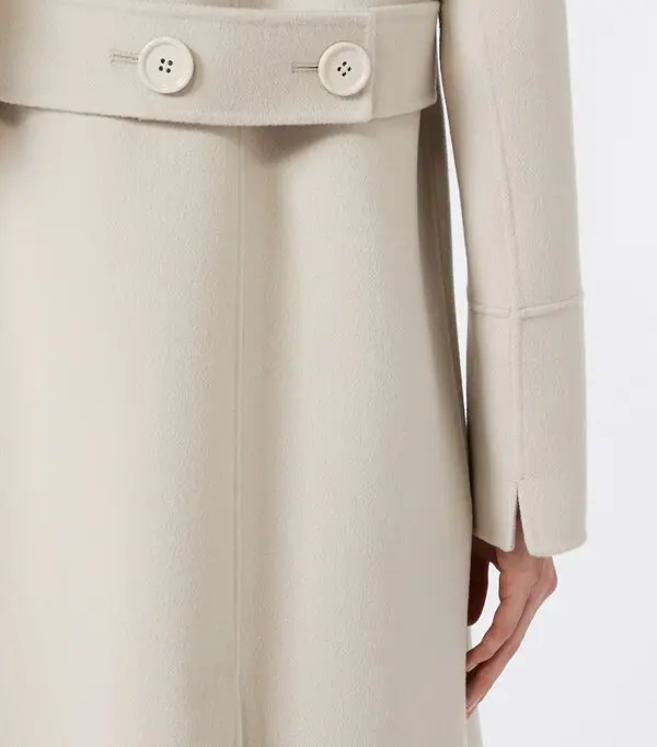 Max Mara Virgin Wool Longline Coat