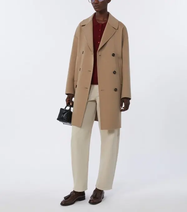 Max Mara Virgin Wool Midi-length Coat