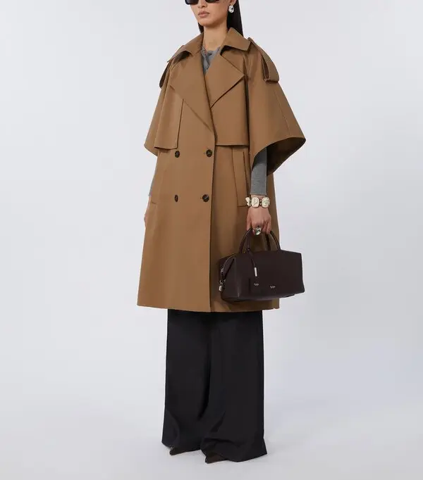 Max Mara Cashmere Double-breasted Cape