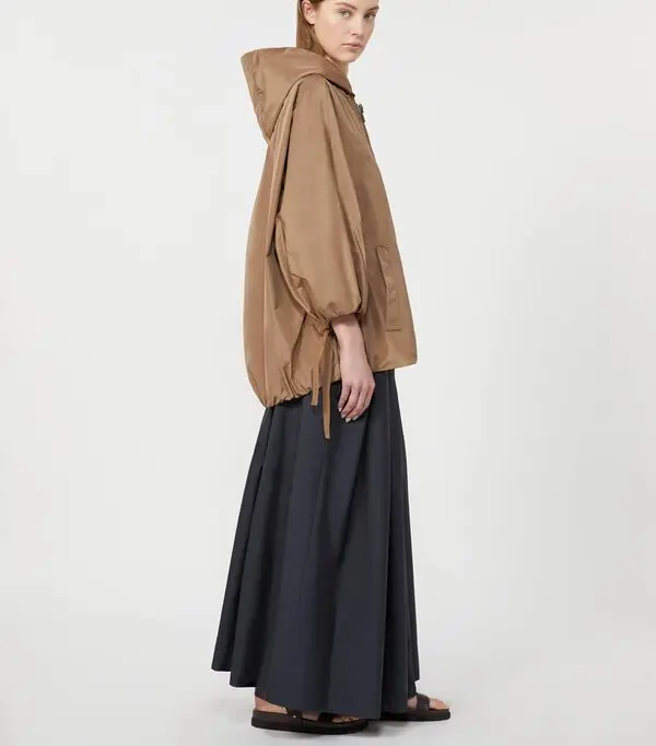Max Mara Hooded Pantone Raincoat - Beige