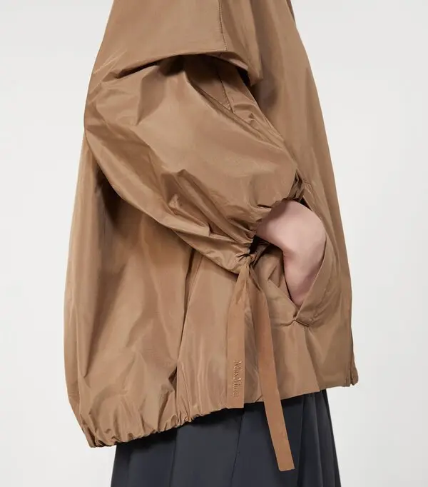 Max Mara Hooded Pantone Raincoat - Beige