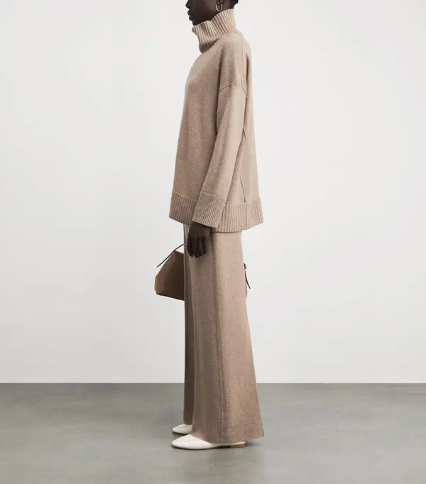 Lafayette 148 New York Cashmere Funnel-neck Sweater