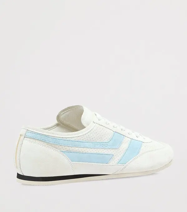 TOM FORD Suede Low-top Sneakers - White