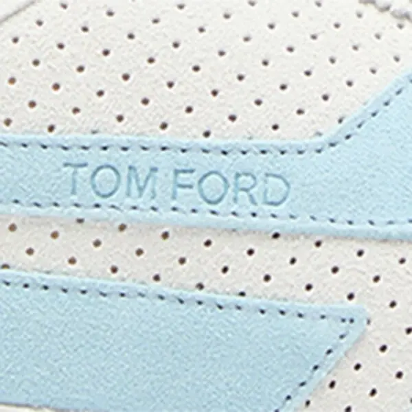 TOM FORD Suede Low-top Sneakers - White