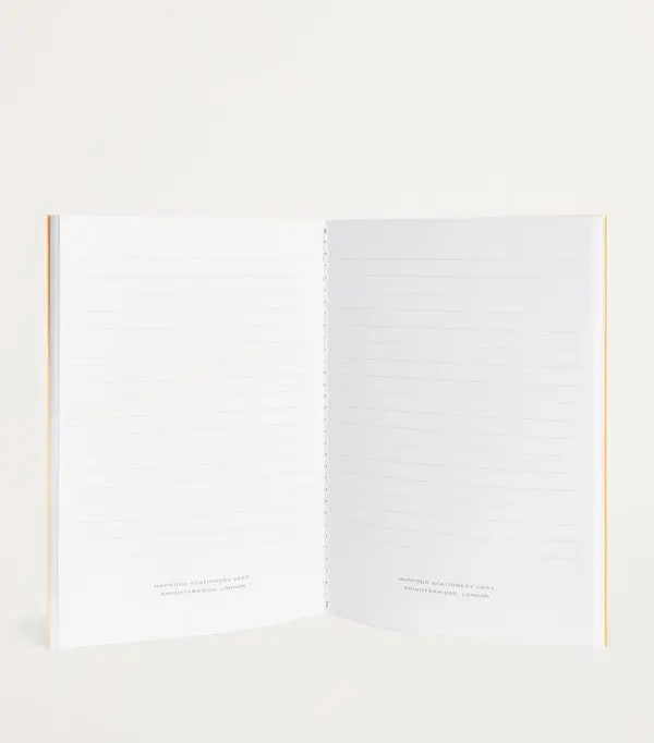Harrods A6 Logo Notebooks