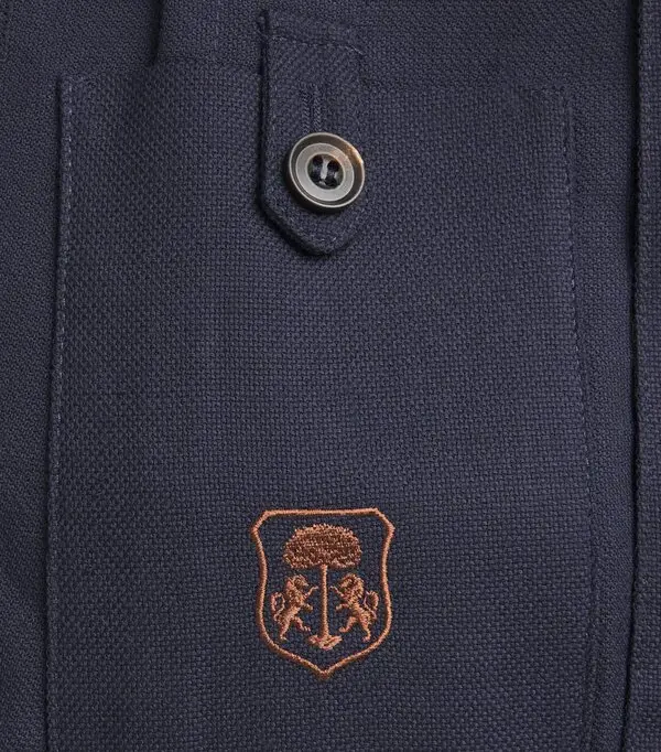 Corneliani Embroidered Single-breasted Blazer