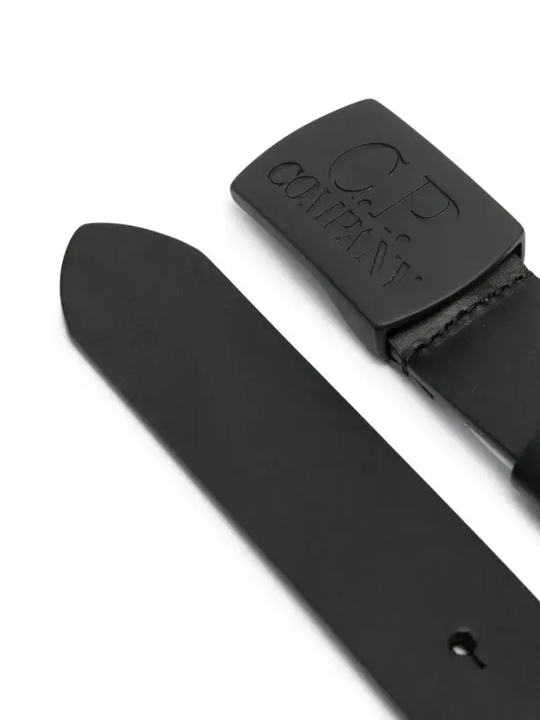 C.P. COMPANY Engraved Logo Belt