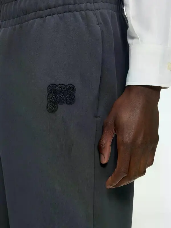 PANGAIA Logo-patch Track Pants