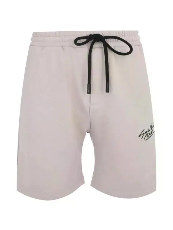 GAELLE Drawstring Shorts - Neutrals