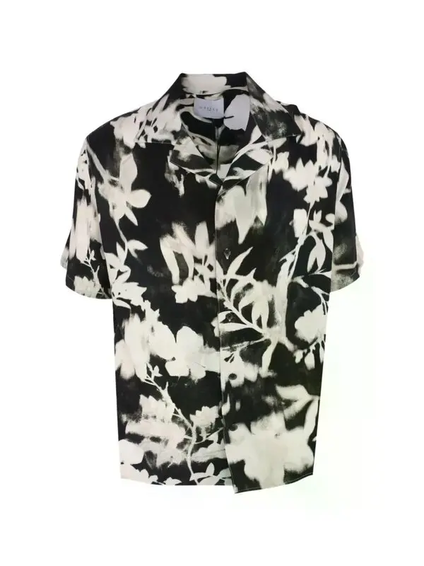 GAELLE PARIS Floral Short-sleeve Shirt