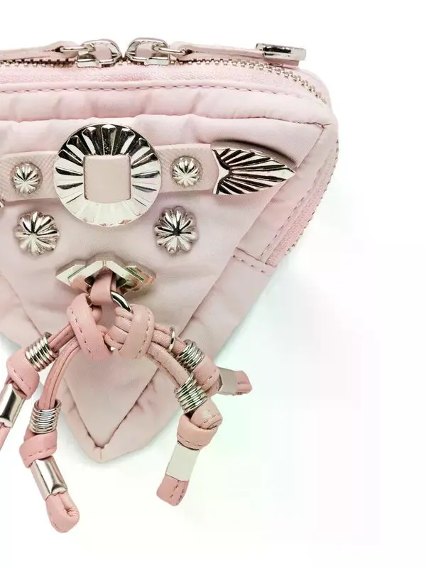 TOGA TOO Triangle Pouch Detail Tote Bag