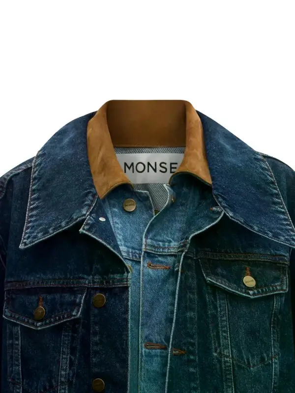 Monse Double-layer Denim Jacket