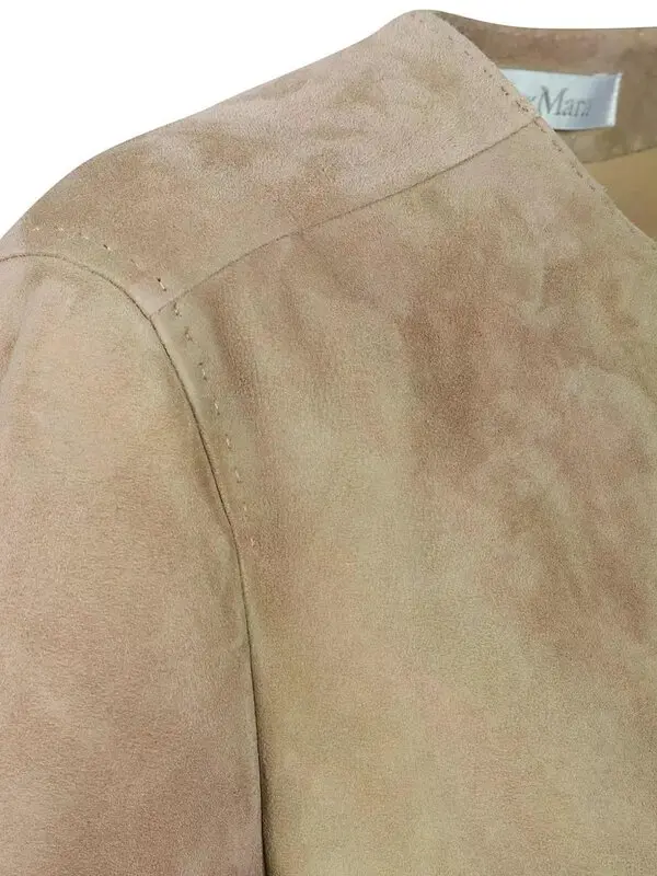 Max Mara Belted Suede Jacket