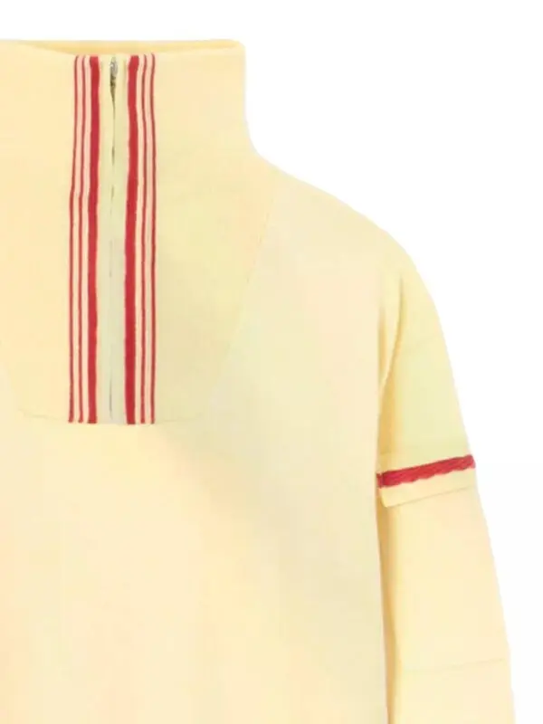 Guest In Residence Runner Striped High Neck Sweater