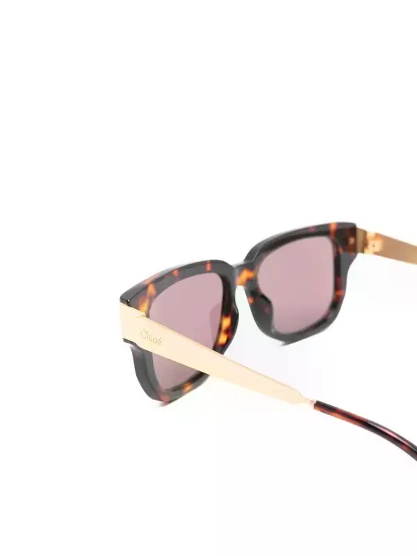 Chloé Tortoiseshell-frame Sunglasses