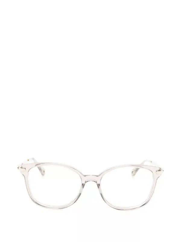 Chloé Round-frame Glasses - Neutrals