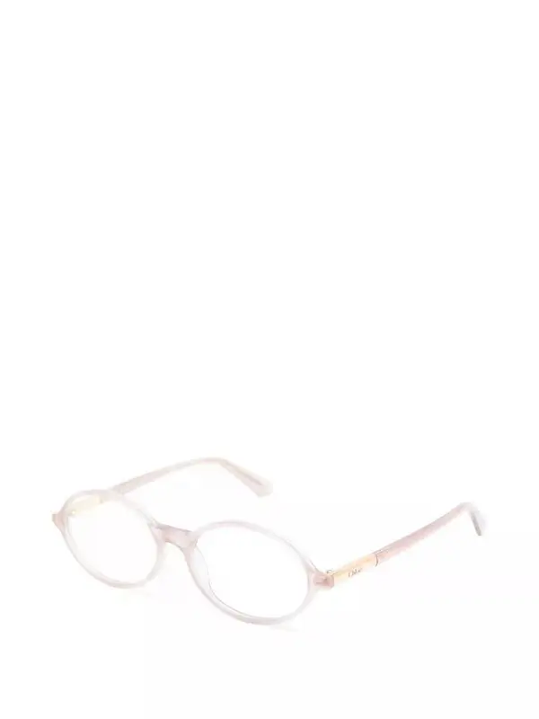 Chloé Round-frame Glasses - Neutrals