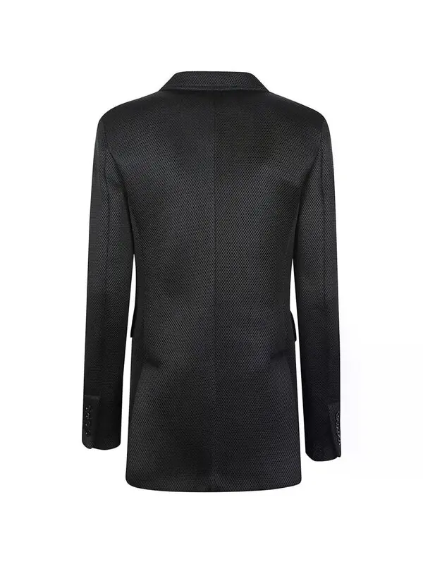 Max Mara Textured Single-breasted Blazer