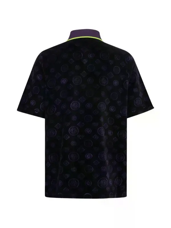 Casablanca Monogram-pattern Polo Shirt