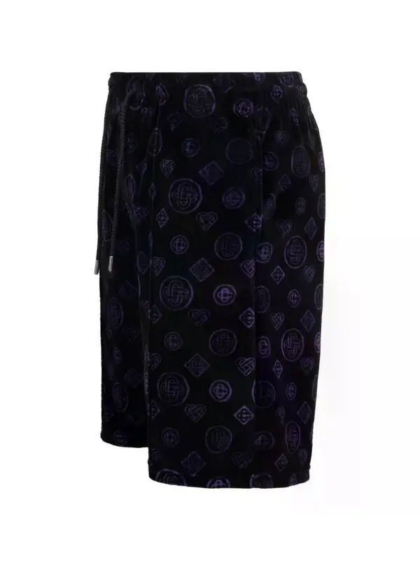 Casablanca Monogram-pattern Shorts