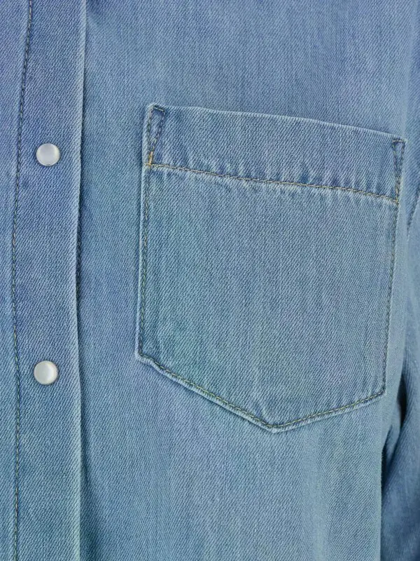 Ag Kodiac Chest-pocket Crop Shirt