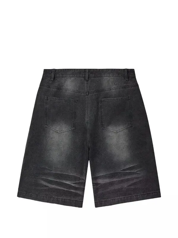 VALE FOREVER 1980s Appliqué-embellished Jorts
