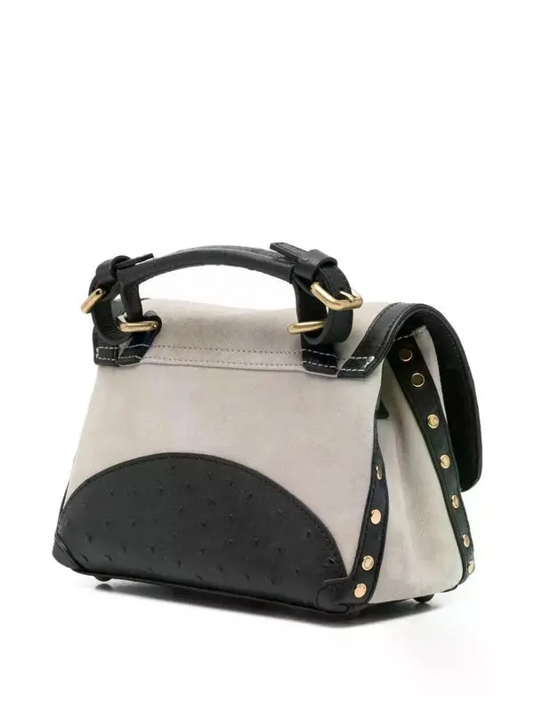 ZANELLATO Small Postina Top-handle Satchel Bag - Grey