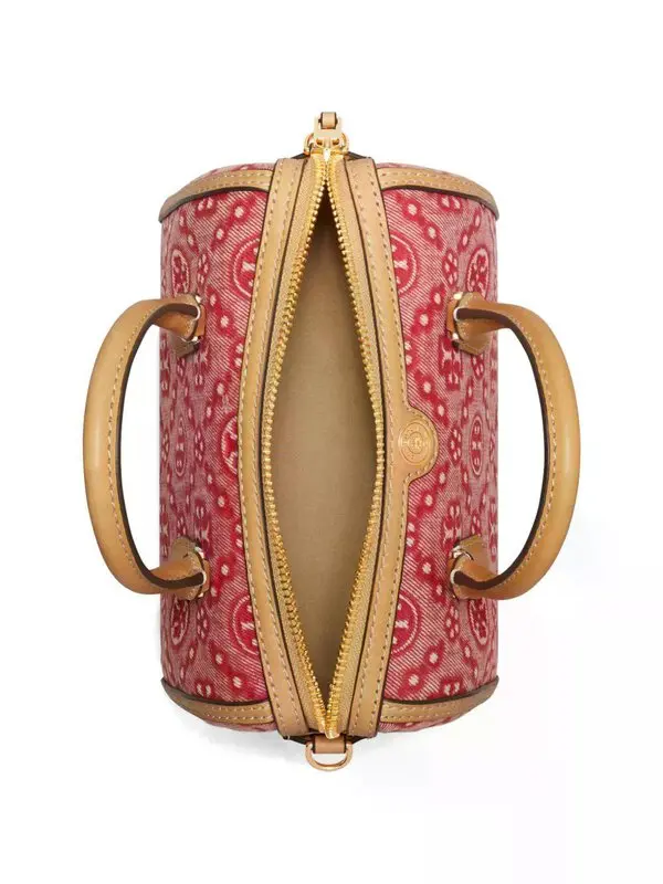 Tory Burch T Monogram Petite Barrel Bag