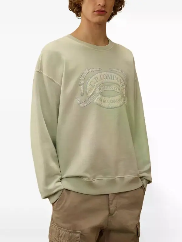 C.P. COMPANY Logo Appliqué Sweatshirt
