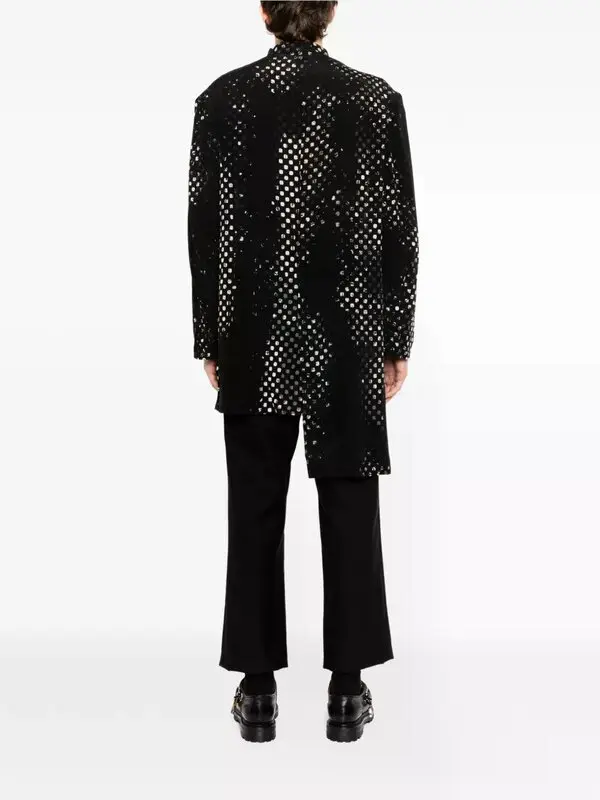 Yohji Yamamoto Patterned Buttoned Jacket
