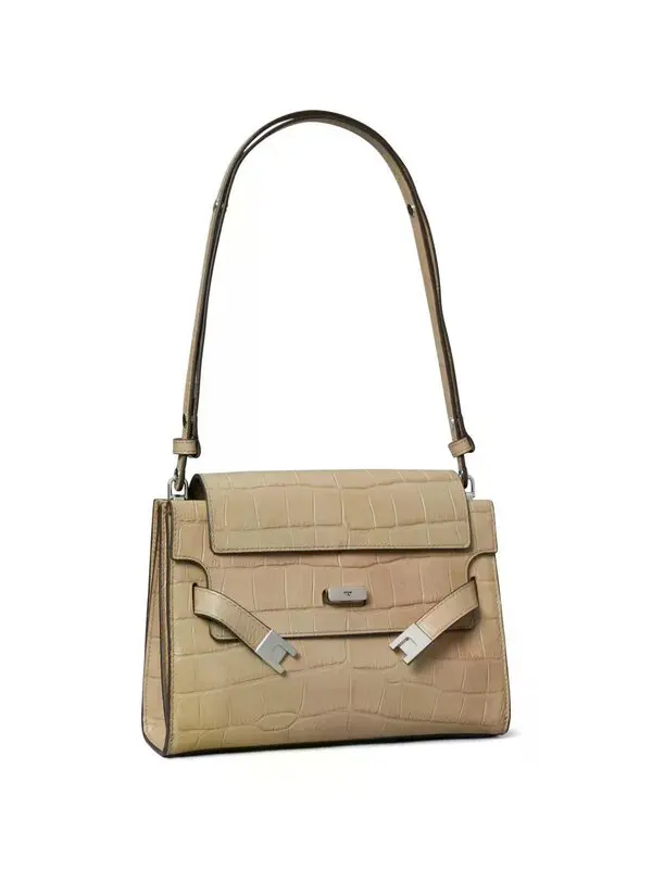Tory Burch Lee Radziwill Embossed Shoulder Bag