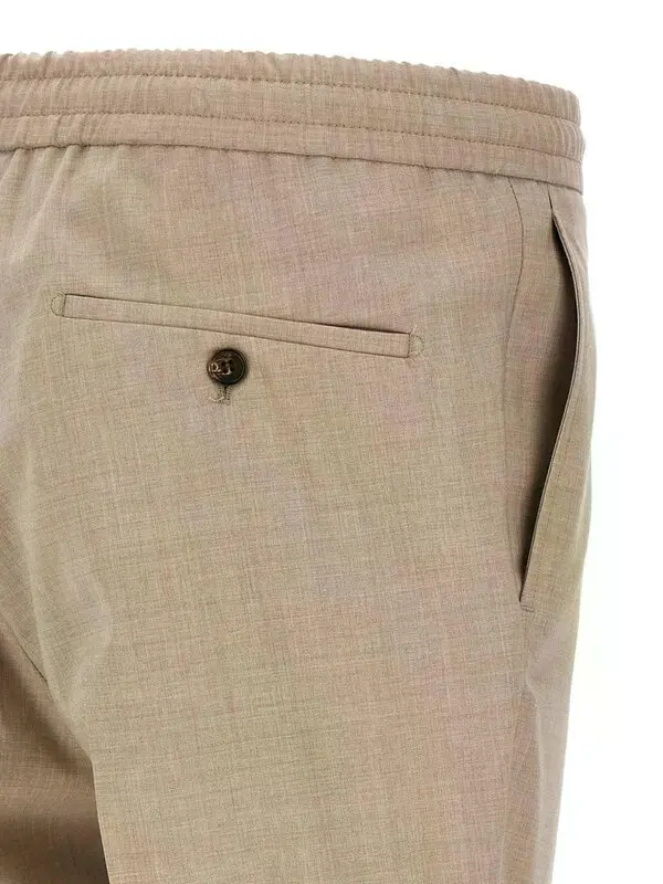 Incotex Modello Pleat Drawstring Tailored Trousers - Neutrals