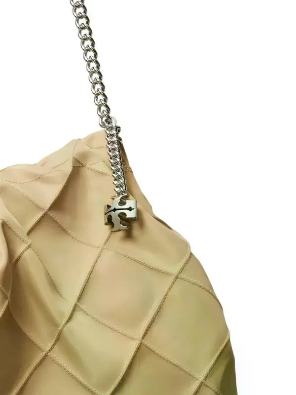 Tory Burch Fleming Quilted Hobo Bag
