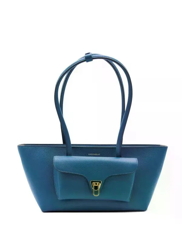 COCCINELLE Double Beat Leather Shoulder Bag