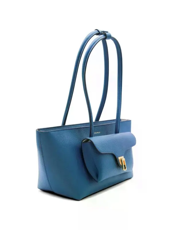 COCCINELLE Double Beat Leather Shoulder Bag