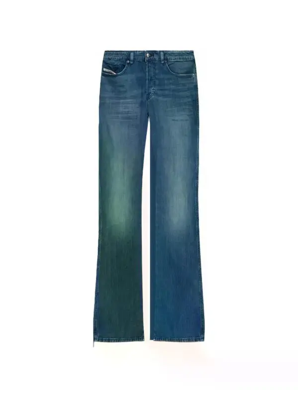 DIESEL® Buttoned Flare Jeans