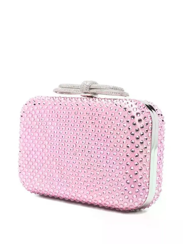 Mach & Mach Crystal-embellished Clutch Bag
