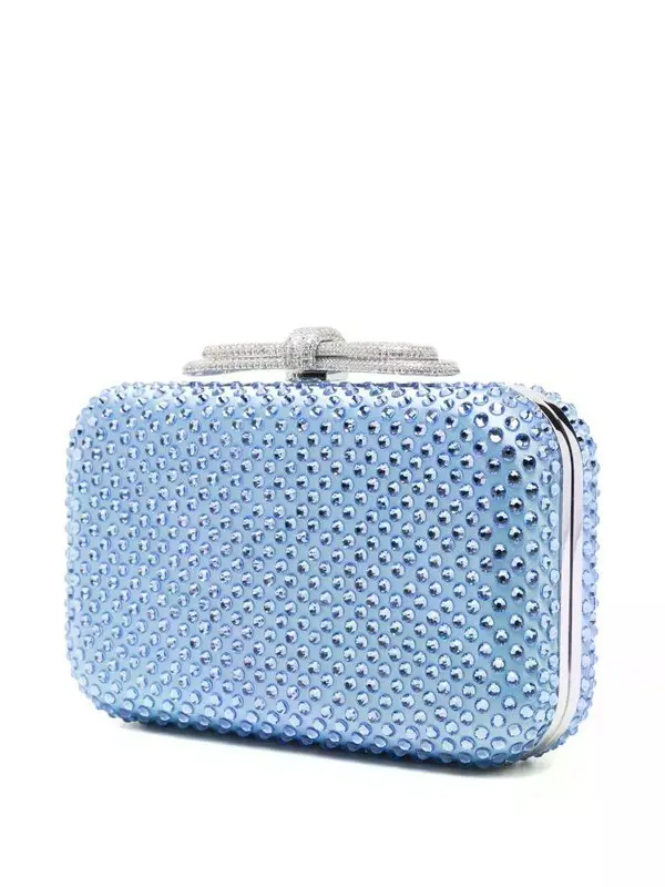 Mach & Mach Crystal-embellished Clutch Bag