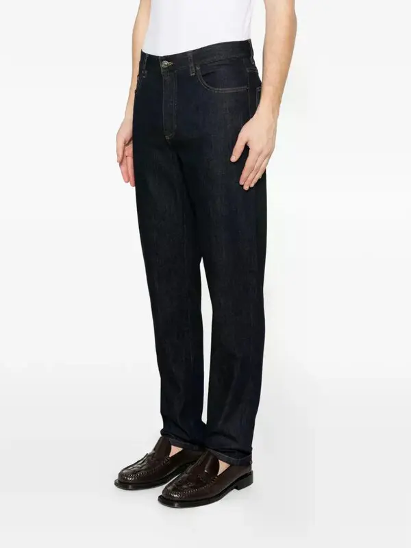 Zegna Buttoned Jeans - Blue