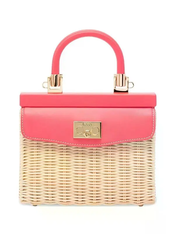 Rodo Wicker Shoulder Bag