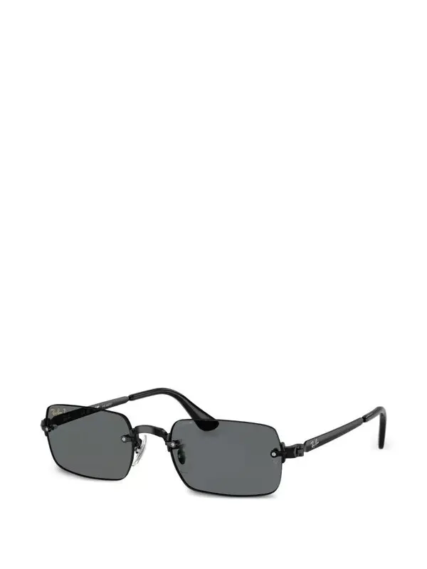 Ray-ban Rectangle-frame Sunglasses - Black