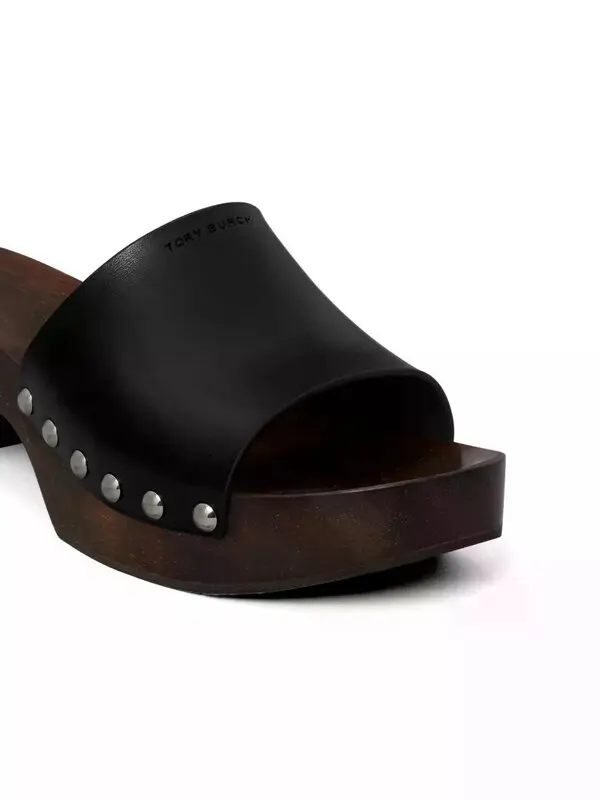 Tory Burch Sandals Clog - Black