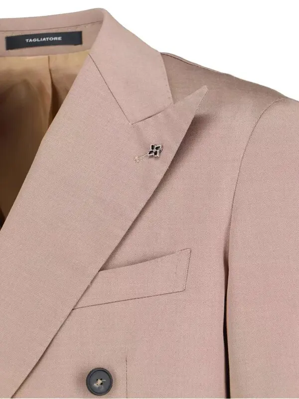 Tagliatore Double-breasted Suit - Neutrals