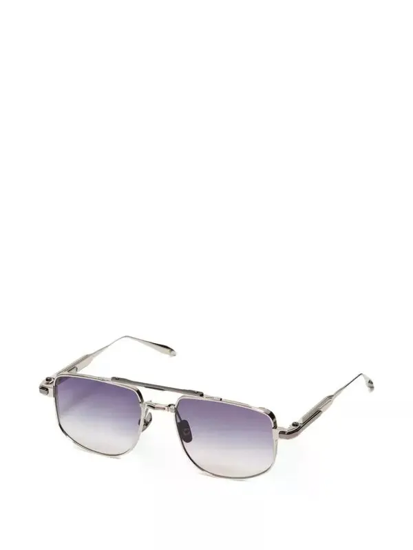 JOHN DALIA Double Bridge Square-frame Sunglasses