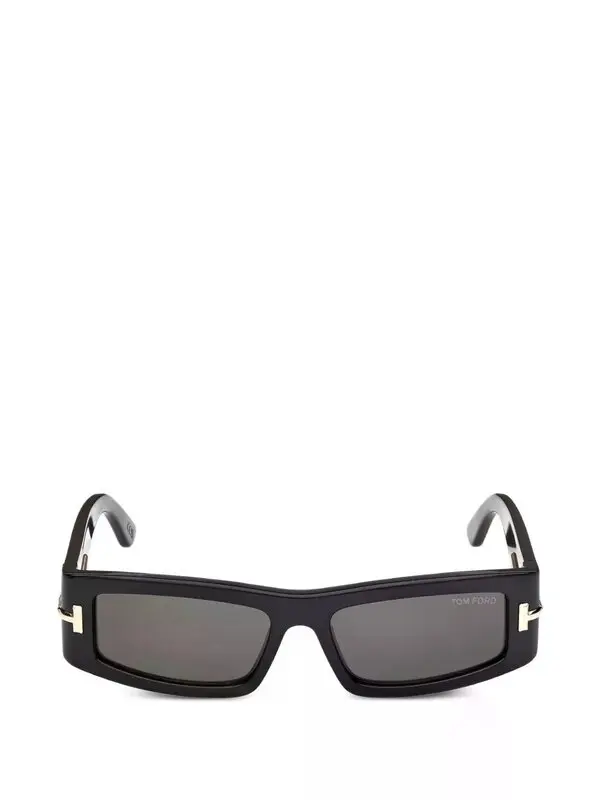 TOM FORD Icon Rectangle-frame Sunglasses - Black