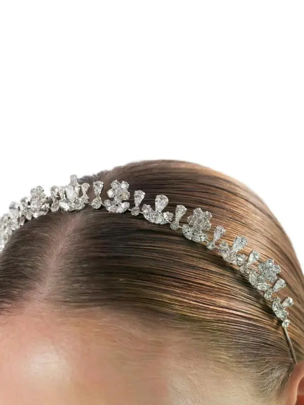 JENNIFER BEHR Anne Crystal Tiara